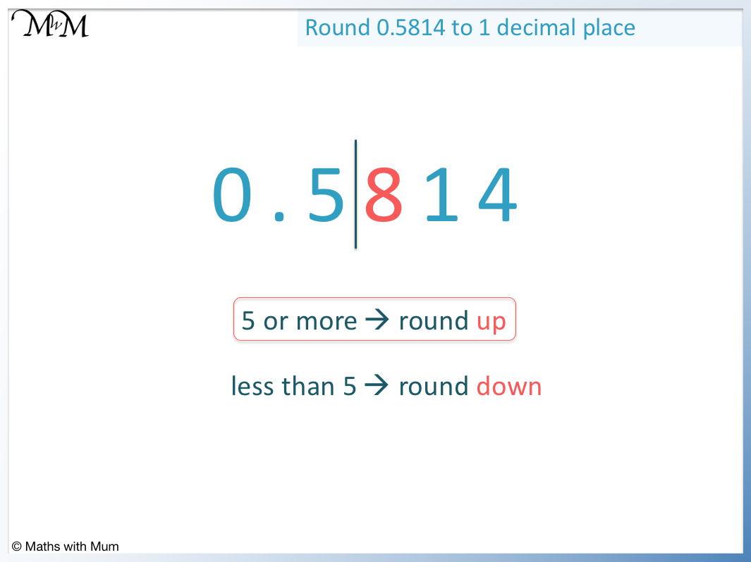 How To Round Decimals To Decimal Places Maths With Mum