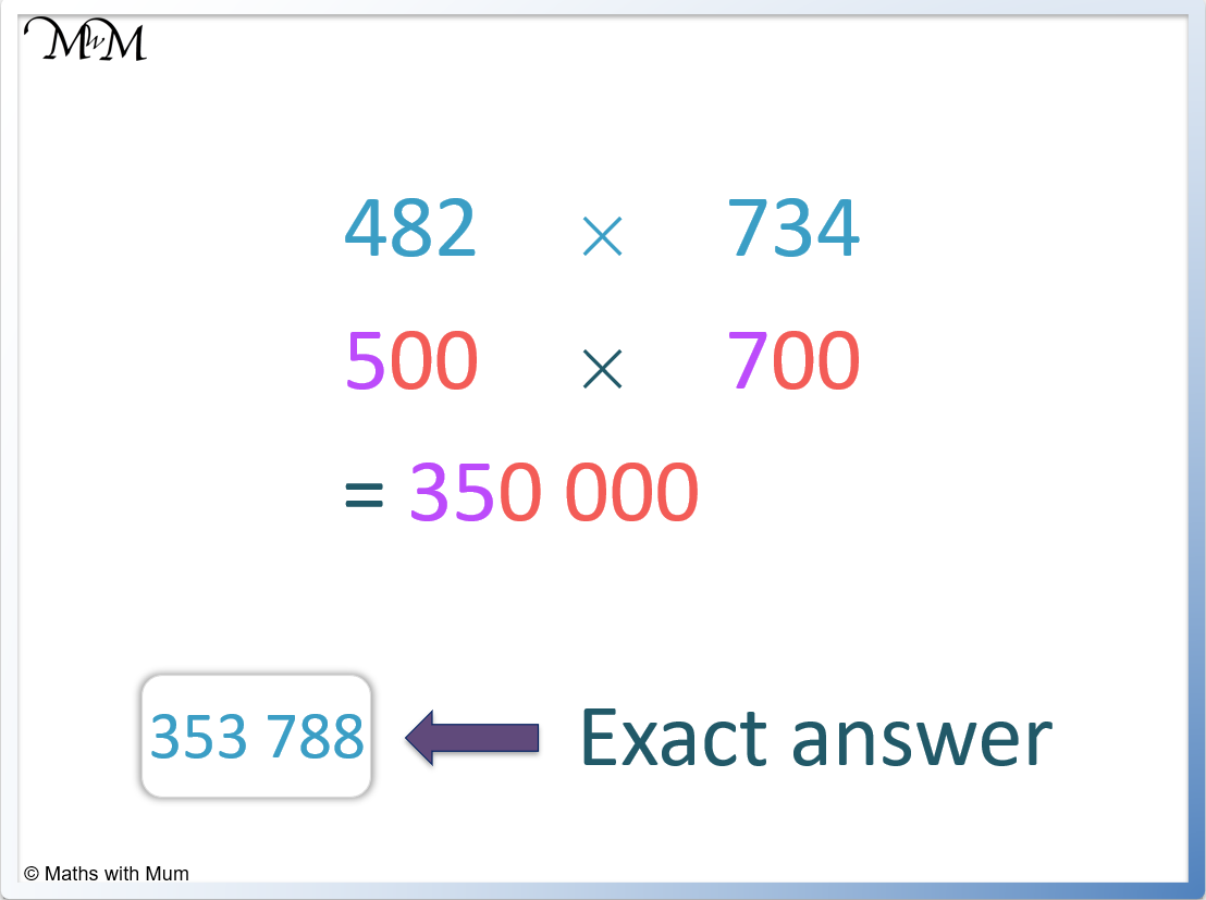 How To Estimate In Maths Maths With Mum